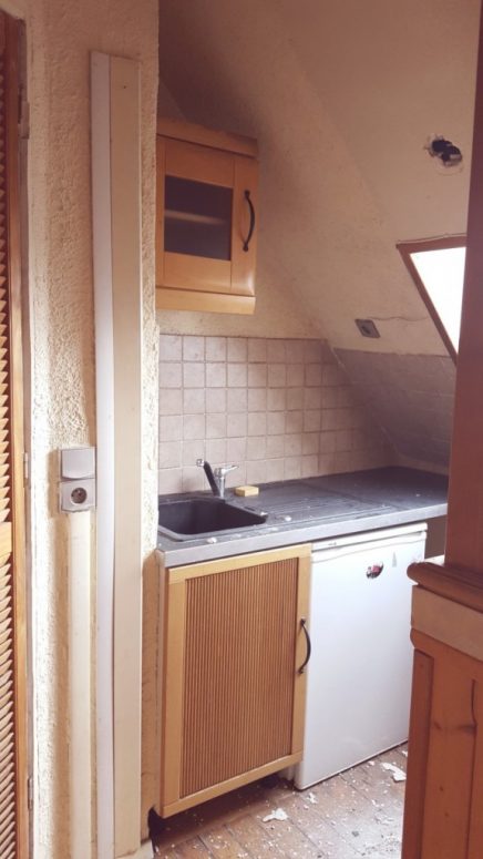 Stoer mini studio appartement van 15m2 | Inrichting-huis.com