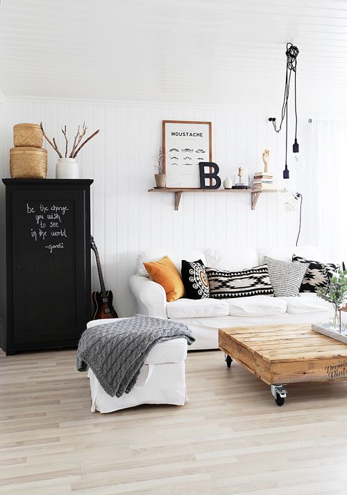 Witte bank | Inrichting-huis.com