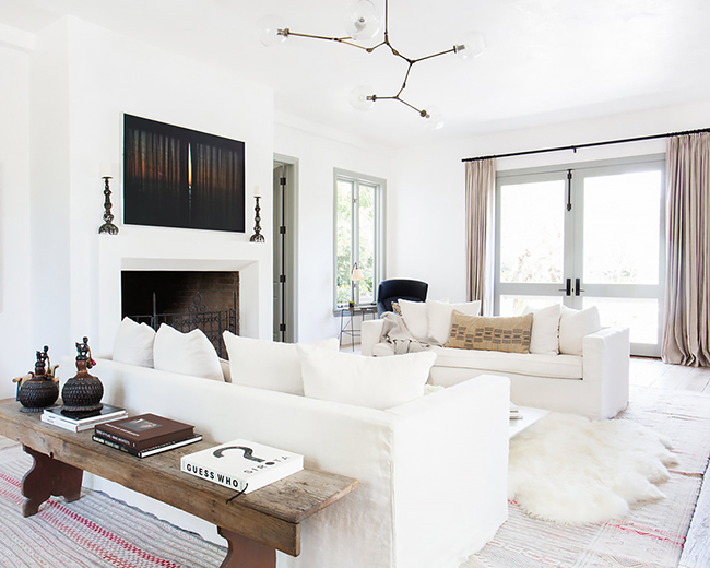Witte bank | Inrichting-huis.com